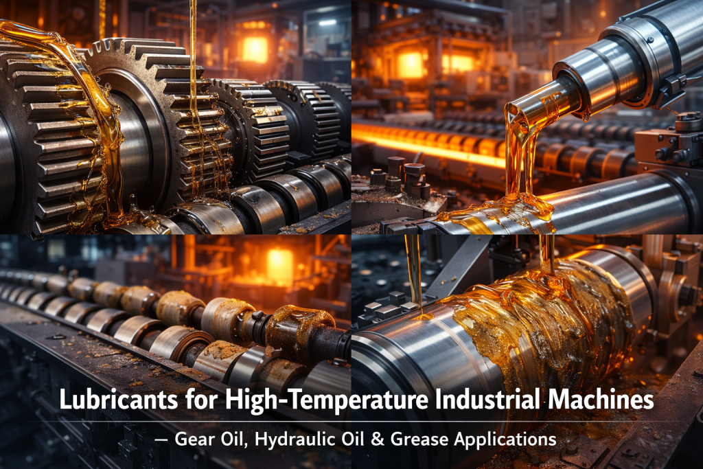 High-Temperature Industrial Lubricants for Heavy Machinery..